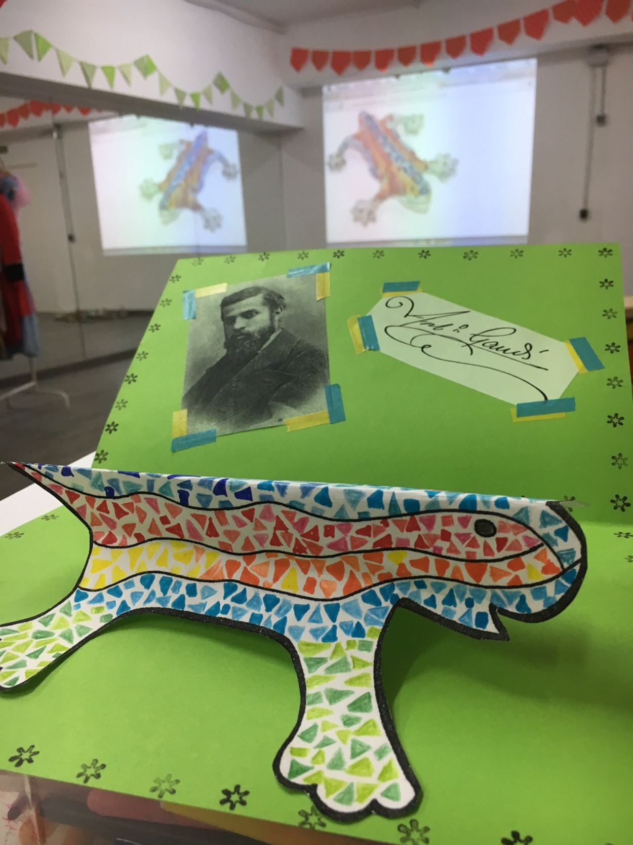 Blog infantil - Una manualidad al estilo Gaudí